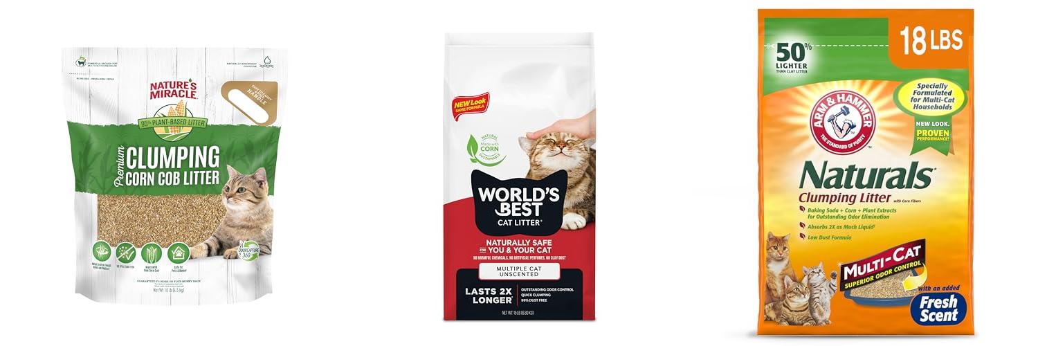 Best Corn Cat Litter - Top 5 Picks & Review