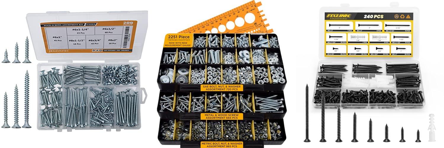 Top 5 Screw Assortment Sets: Your Essential Buying Guide